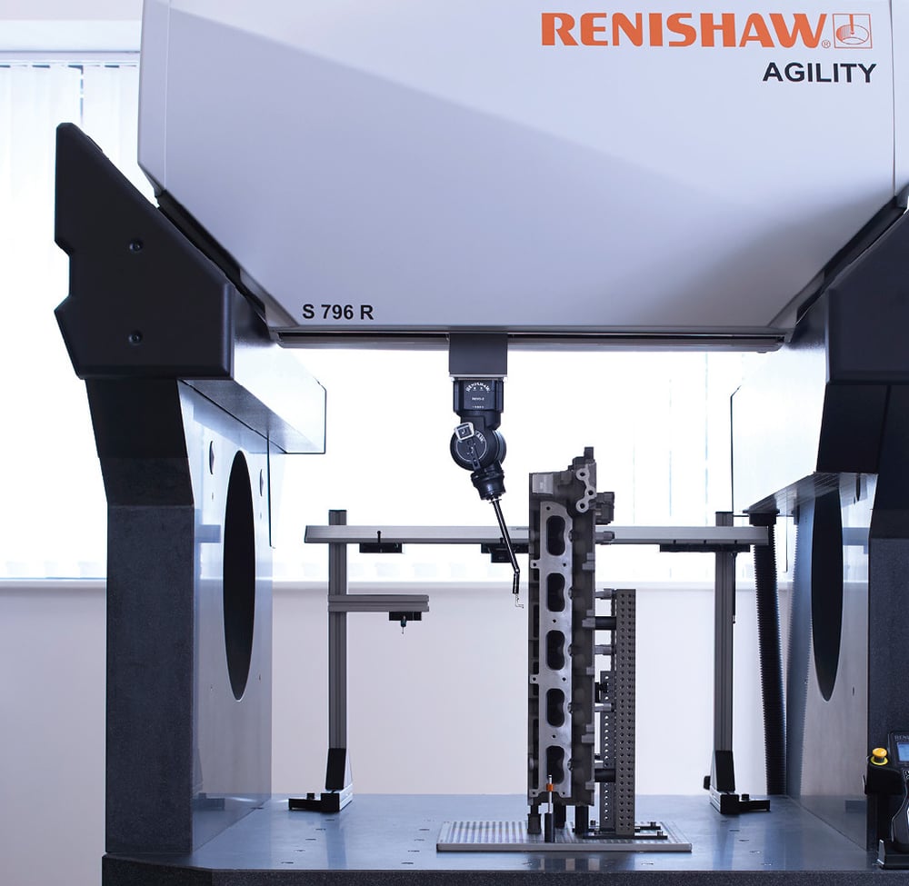 CMM AGILITY con tecnología de 5 ejes